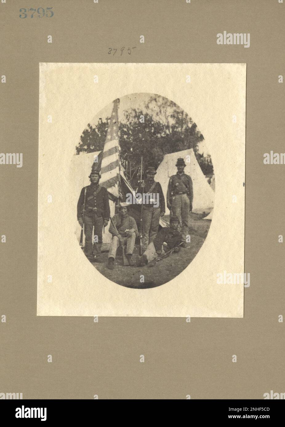 Group of 33rd Infantry 19th Century Mathew Brady, Quartermaster, and ...