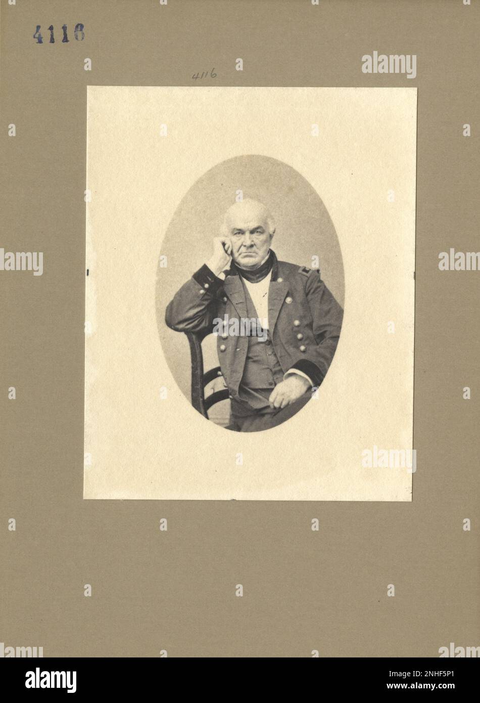 Commodore Robert B. Hitchcock, U.S.N. 19th Century Mathew Brady ...