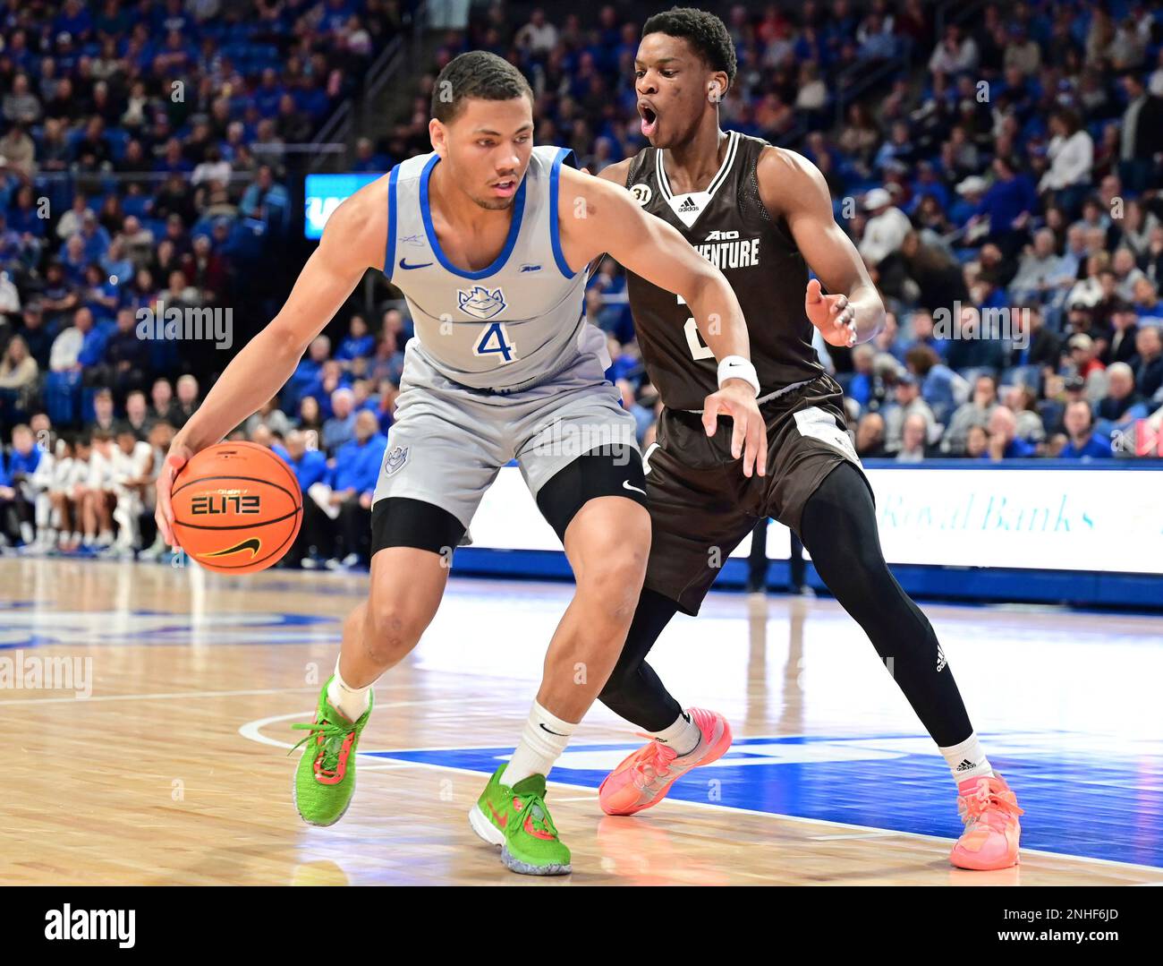 ST. LOUIS, MO - JANUARY 07: Saint Louis University guard Javon Pickett ...