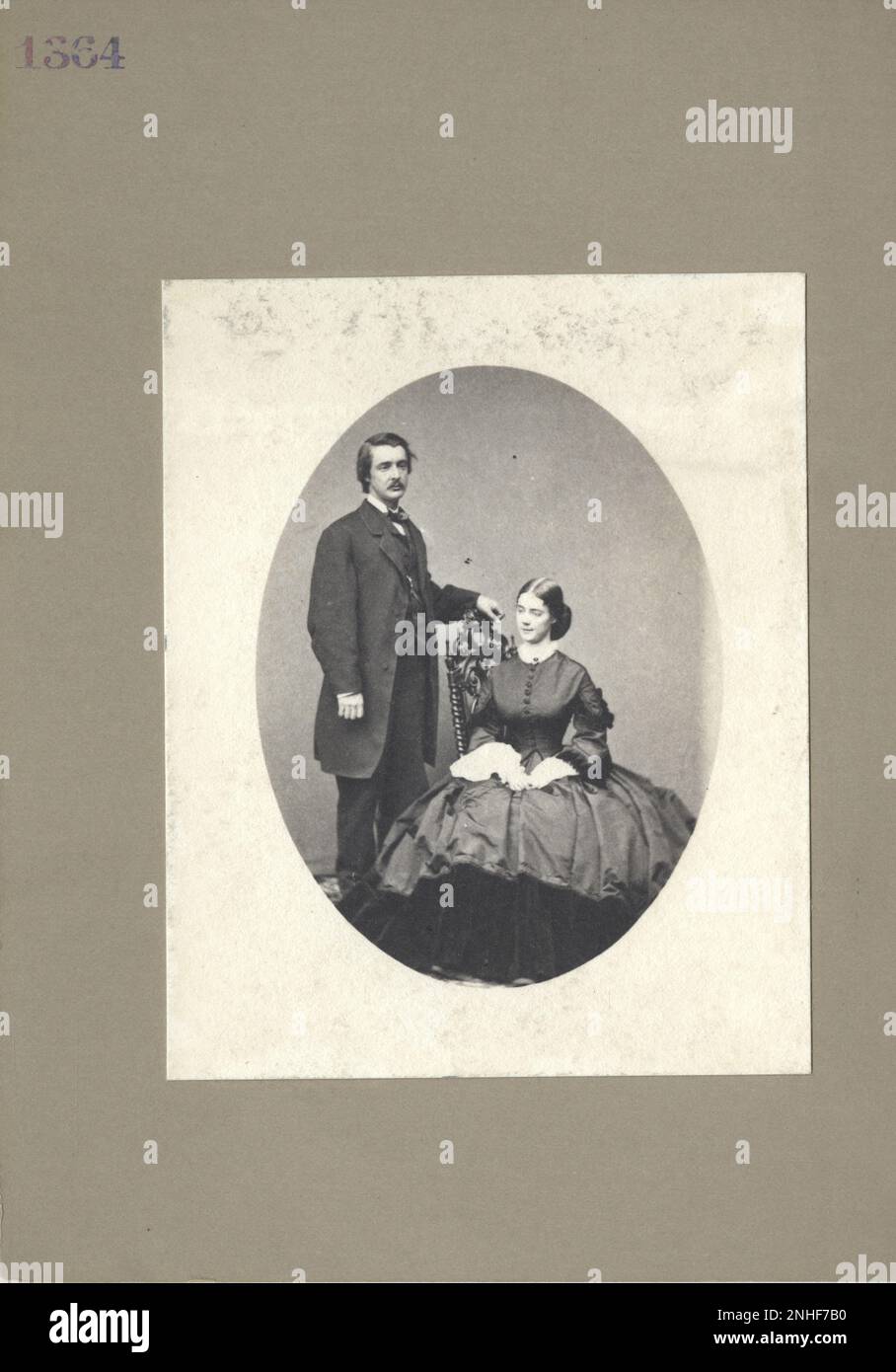 Honorable William Sprague (Rhode Island) and wife 19th Century Mathew ...