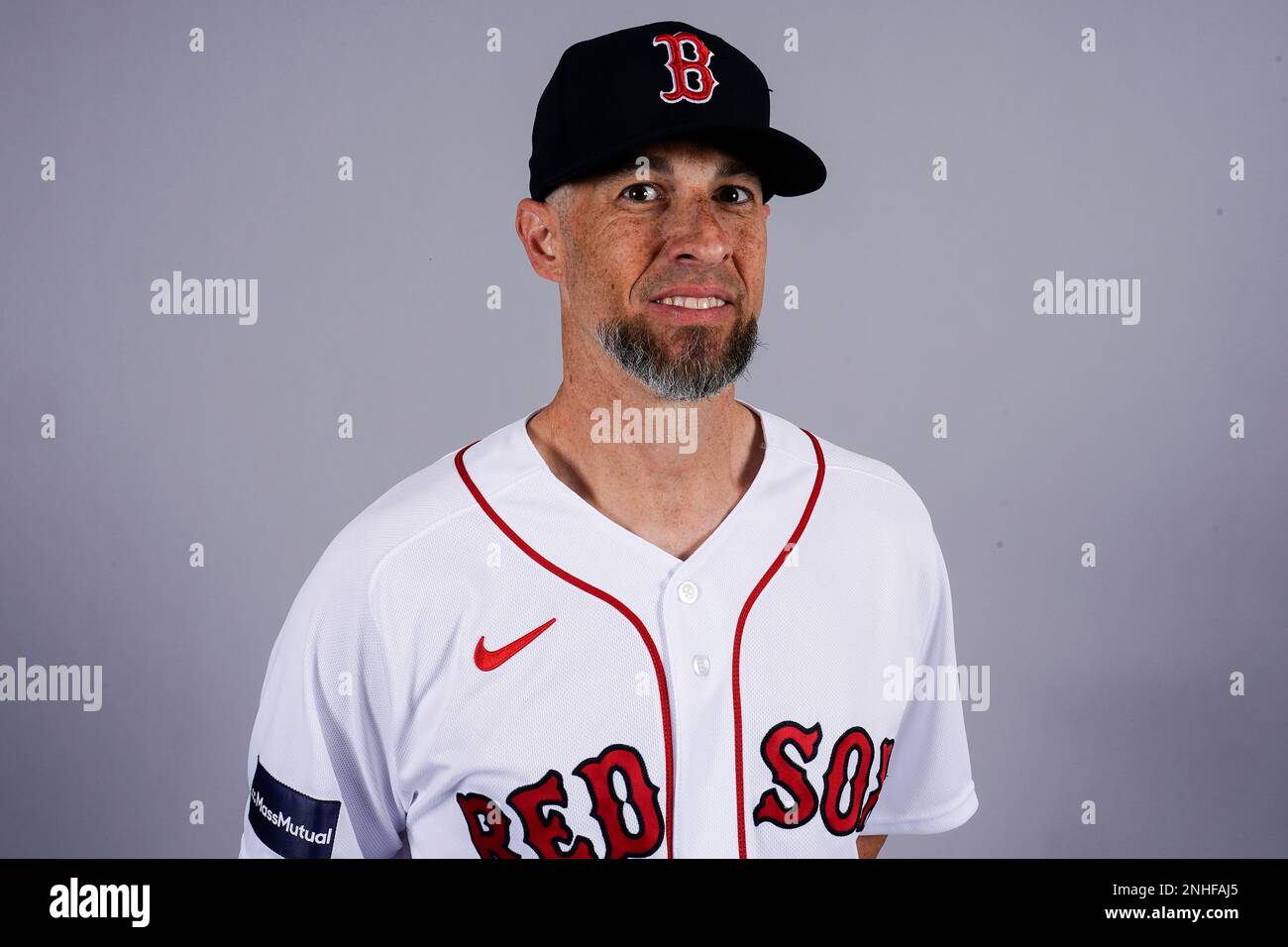 This is a 2023 photo of assistant hitting coach Ben Rosenthal of the Red Sox baseball team. This ...