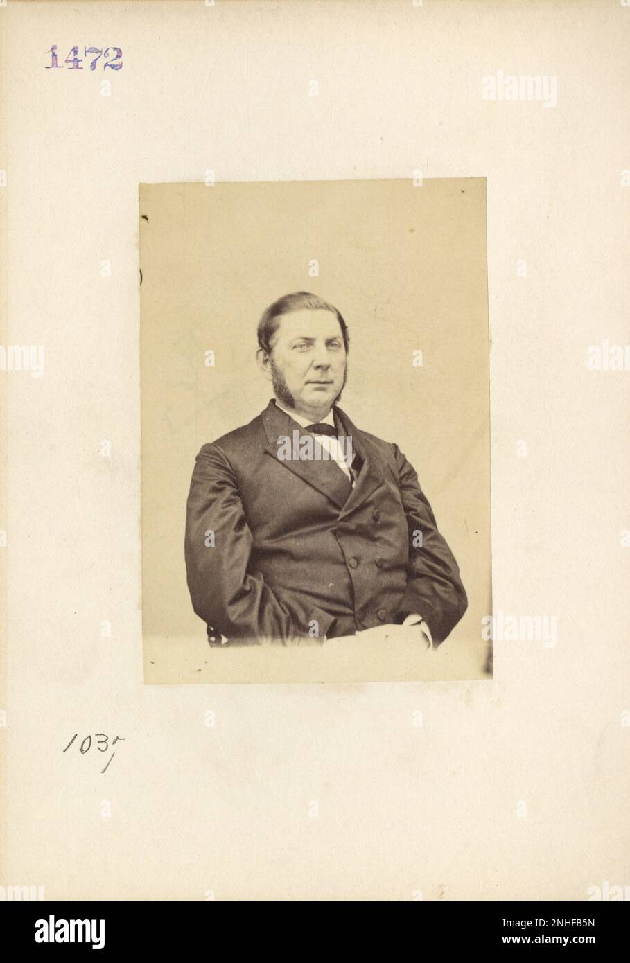 Hon. Alexander H. Coffroth; Pennsylvania 19th Century Mathew Brady ...