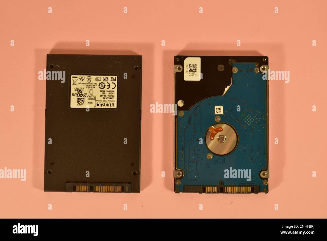 Hard disc drive and solid state drive Stock Photo - Alamy