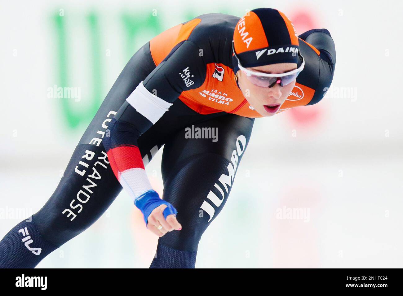 Antoinette Rijpma - de Jong of the Netherlands in action during the ...