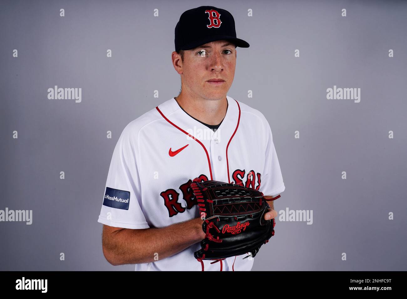 This is a 2023 photo of starting pitcher Nick Pivetta of the Red Sox ...