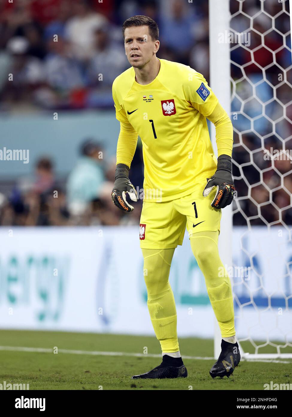 DOHA - Poland goalkeeper Wojciech Szczesny during the FIFA World Cup ...