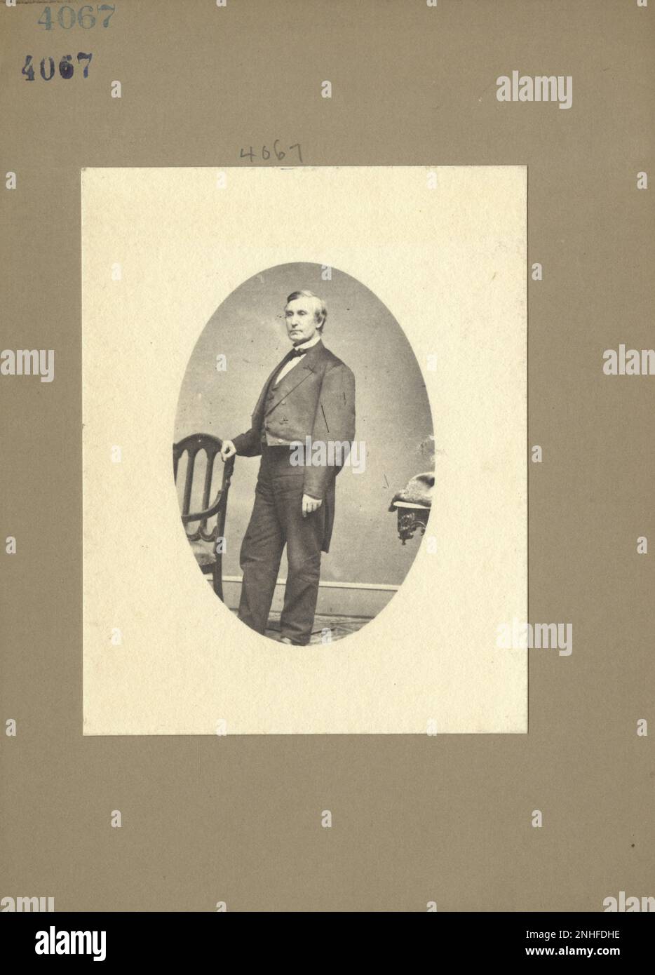 Hon. Jacob M. Howard, Michigan 19th Century Mathew Brady, Quartermaster ...
