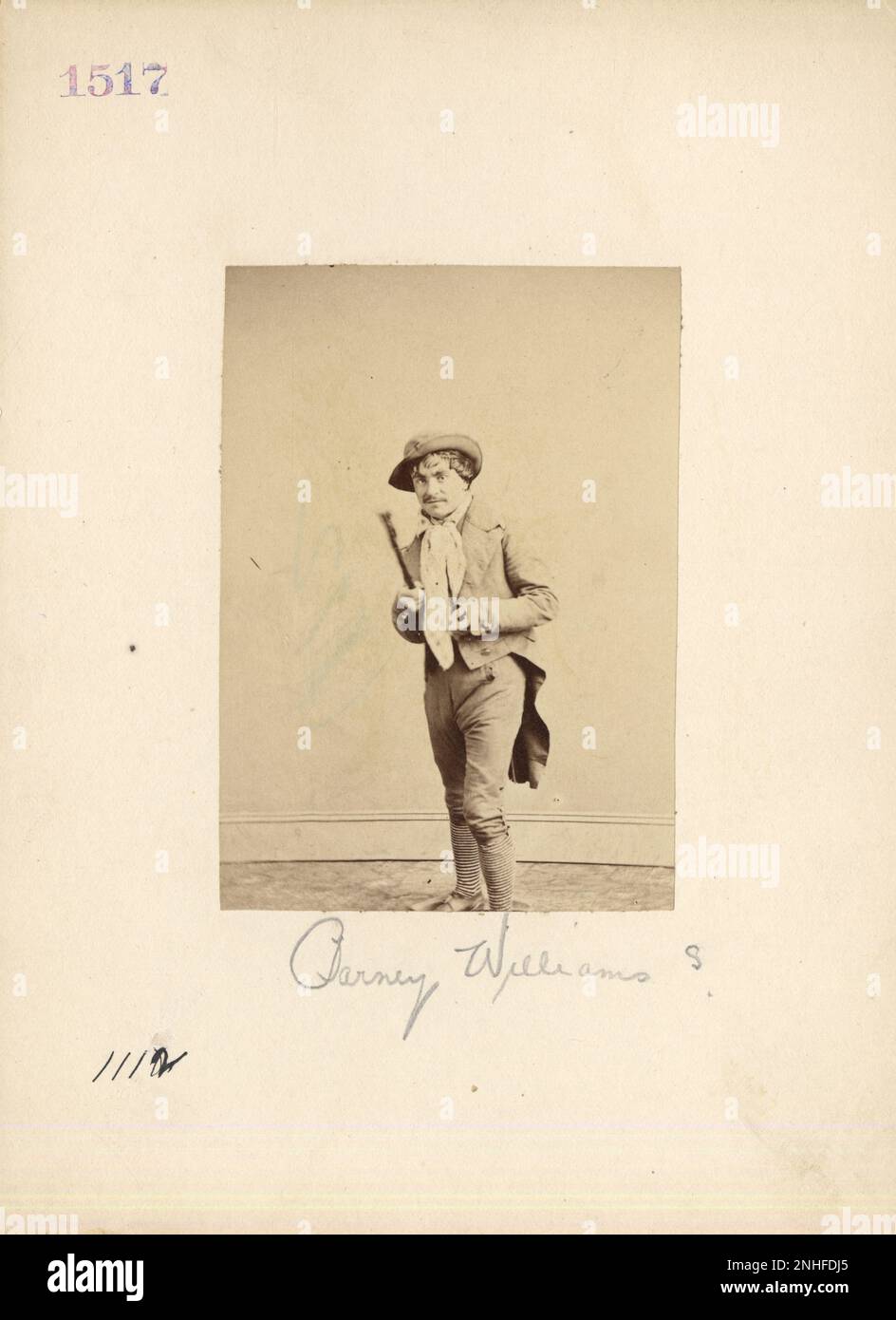 Barney Williams, Actor 19th Century Mathew Brady, Quartermaster, and ...