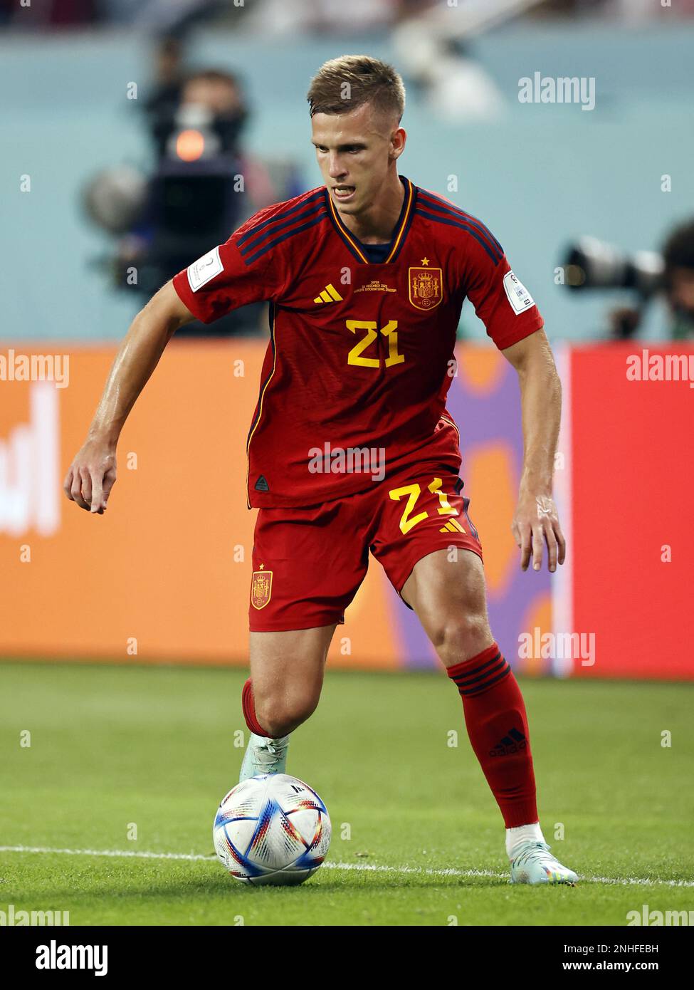 AL-RAYYAN - Daniel Olmo of Spain during the FIFA World Cup Qatar 2022 ...