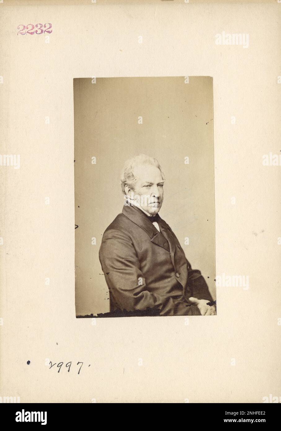 Supreme court judge 19th century hi-res stock photography and images ...