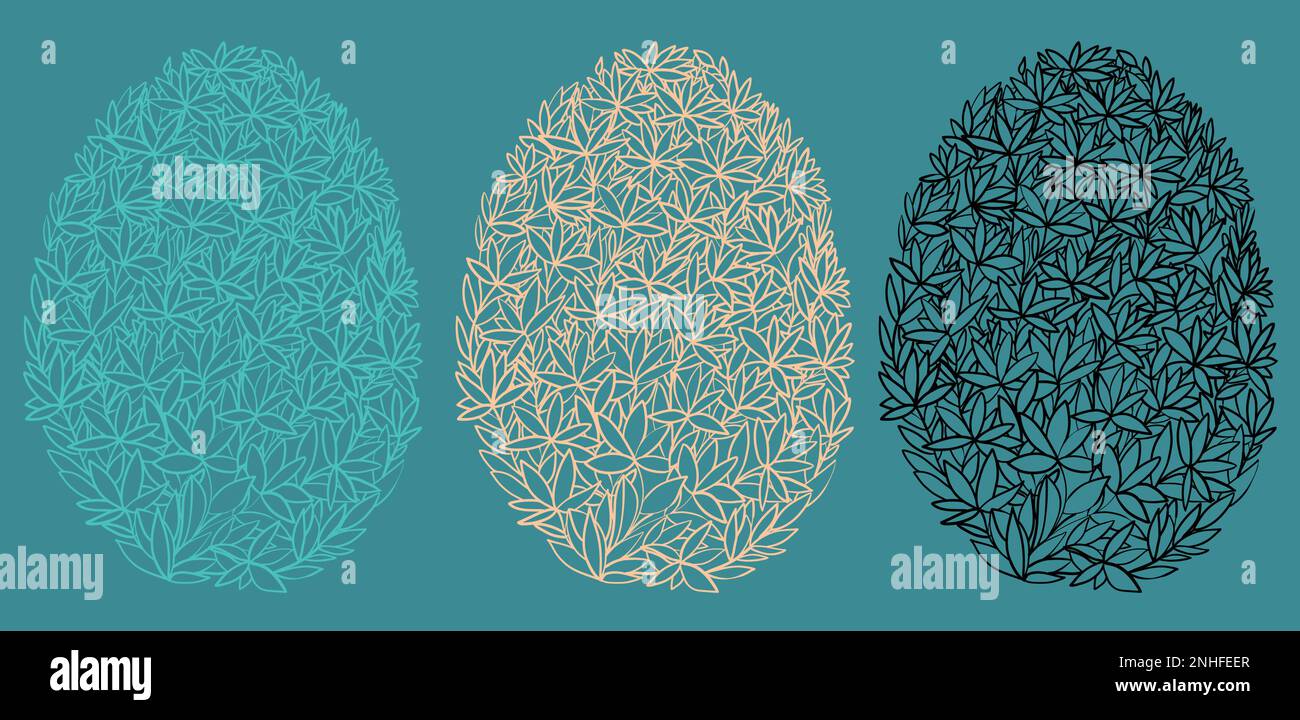 Black outline egg hi-res stock photography and images - Alamy