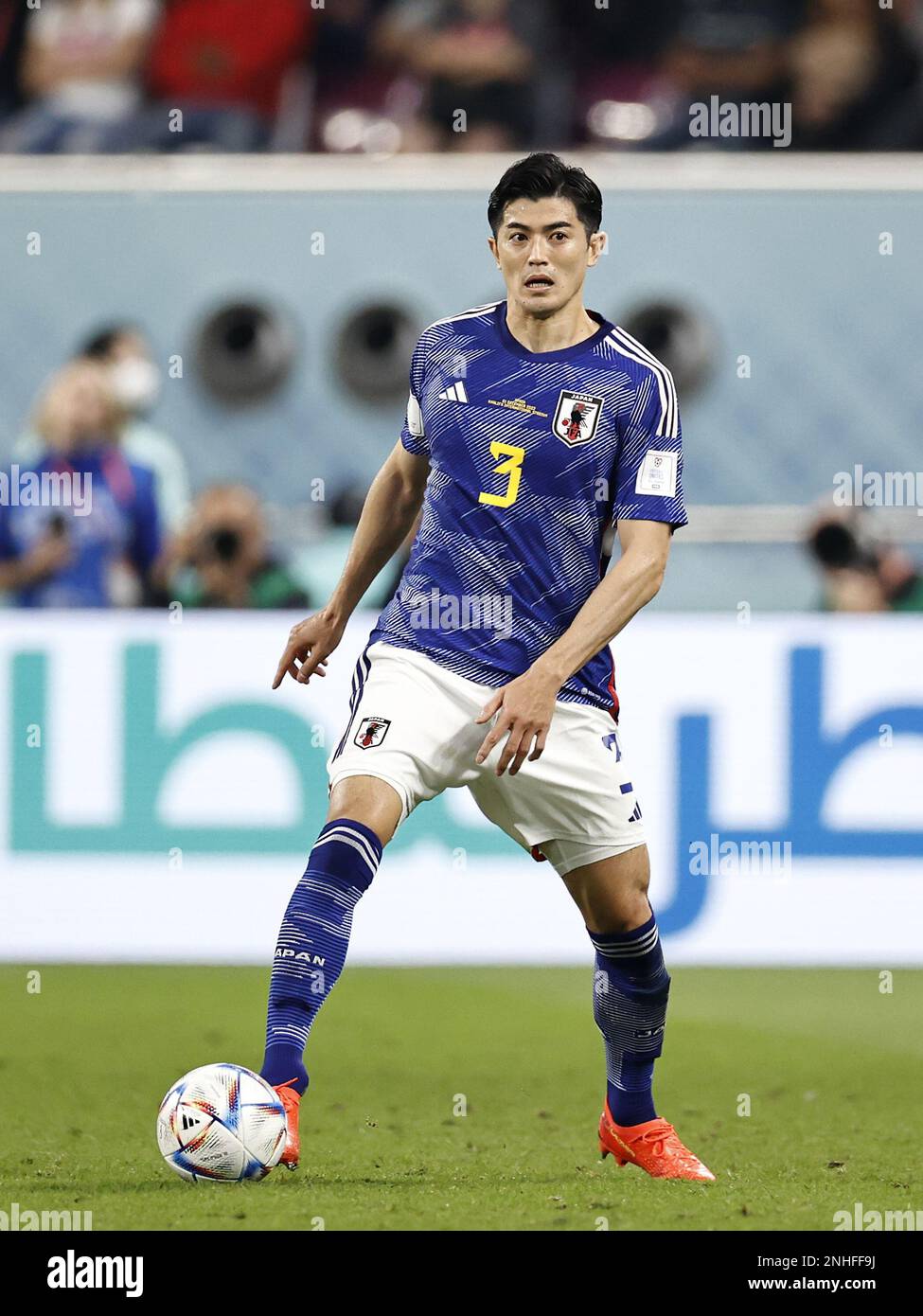 AL-RAYYAN - Shogo Taniguchi of Japan during the FIFA World Cup Qatar ...