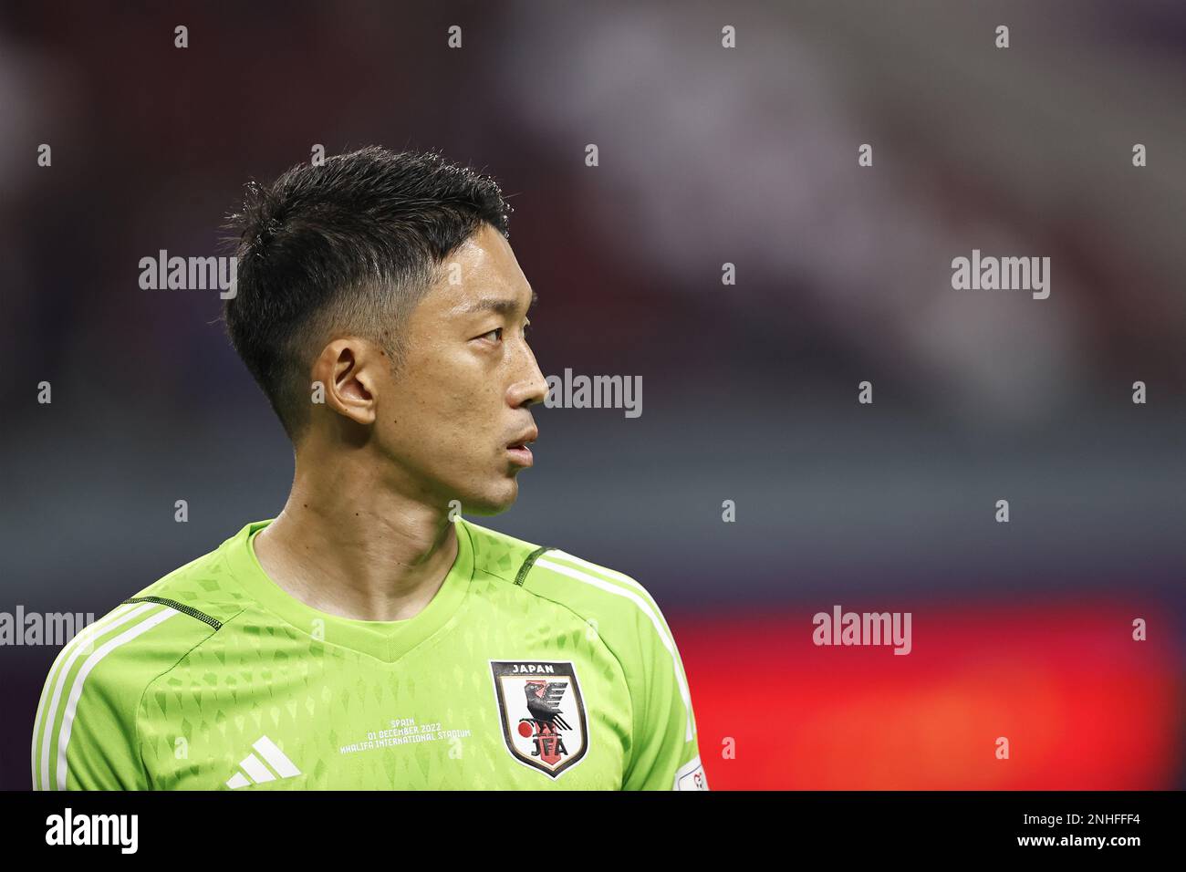 AL-RAYYAN - Japan goalkeeper Shuichi Gonda during the FIFA World Cup ...