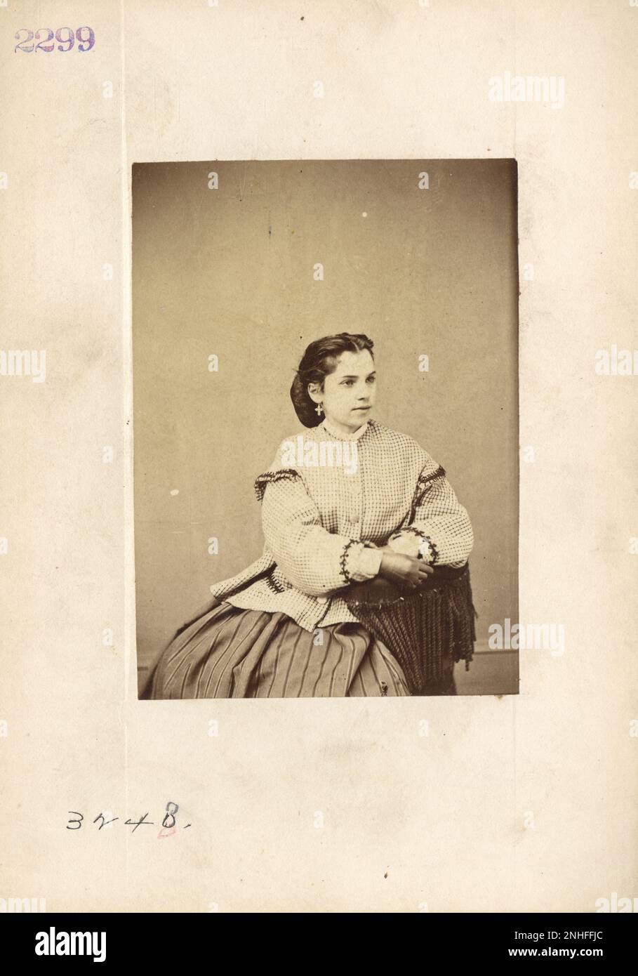 Miss Alice Harrison 19th Century Mathew Brady, Quartermaster, and Other ...