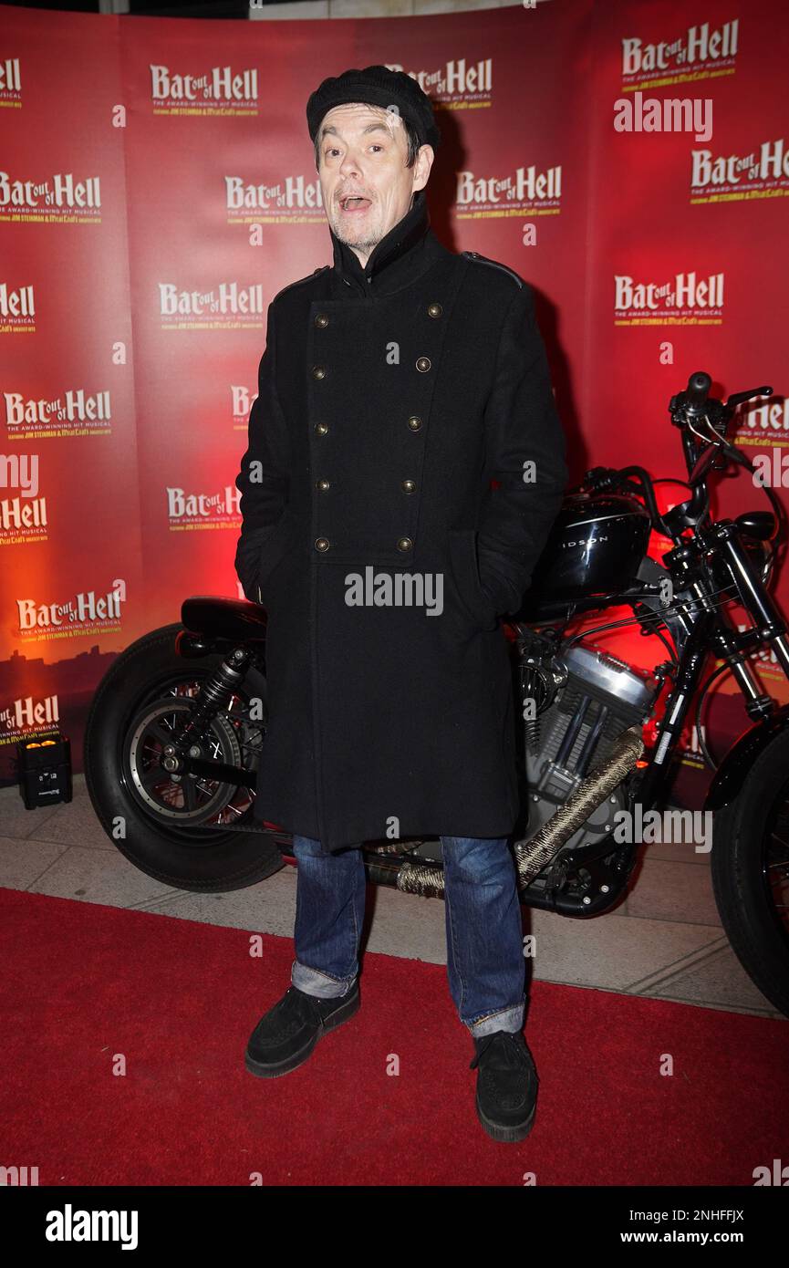 Kevin Eldon attending the media night for Bat Out of Hell The Musical ...