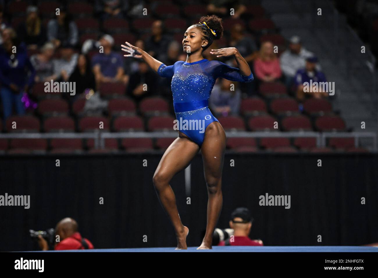 January 6, 2023: KAYLEI MCDONALD from Fisk University competes on the ...