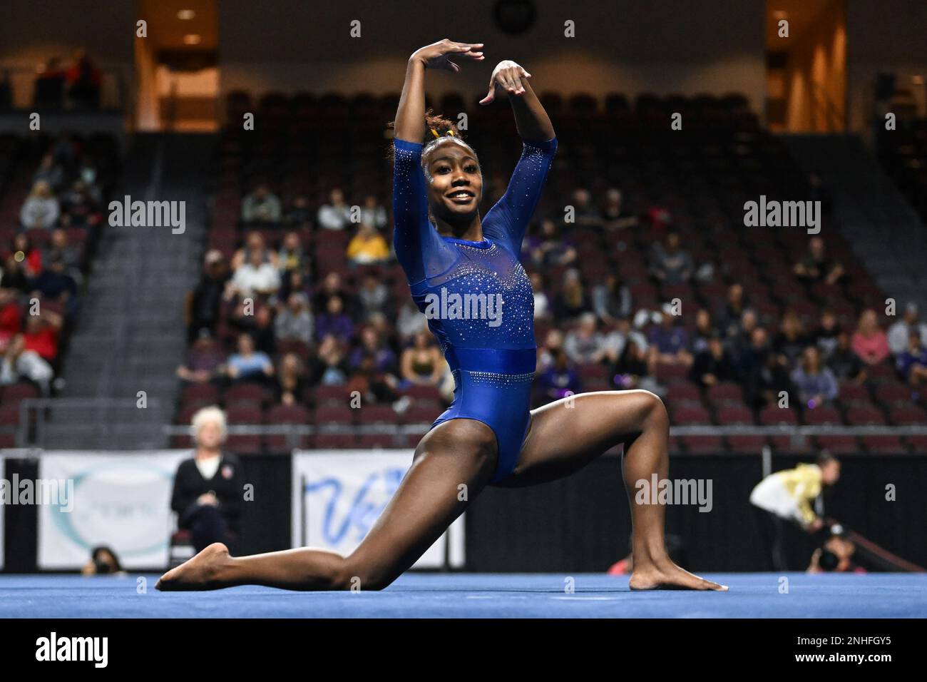 January 6, 2023: KAYLEI MCDONALD from Fisk University competes on the ...