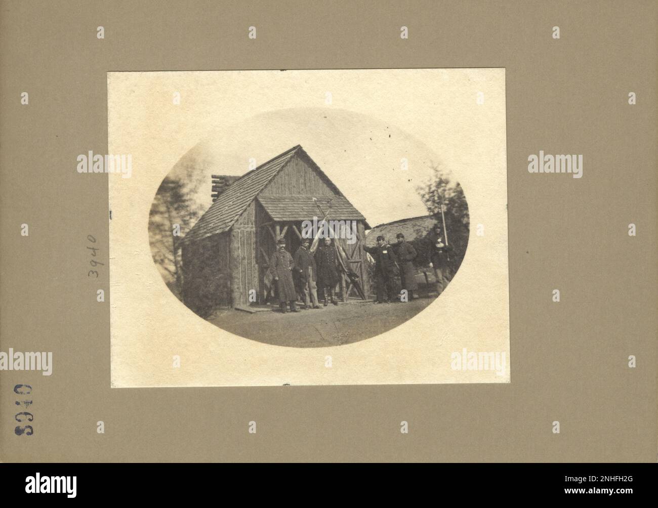 Gen. James P. McIvor and staff of five 19th Century Mathew Brady ...