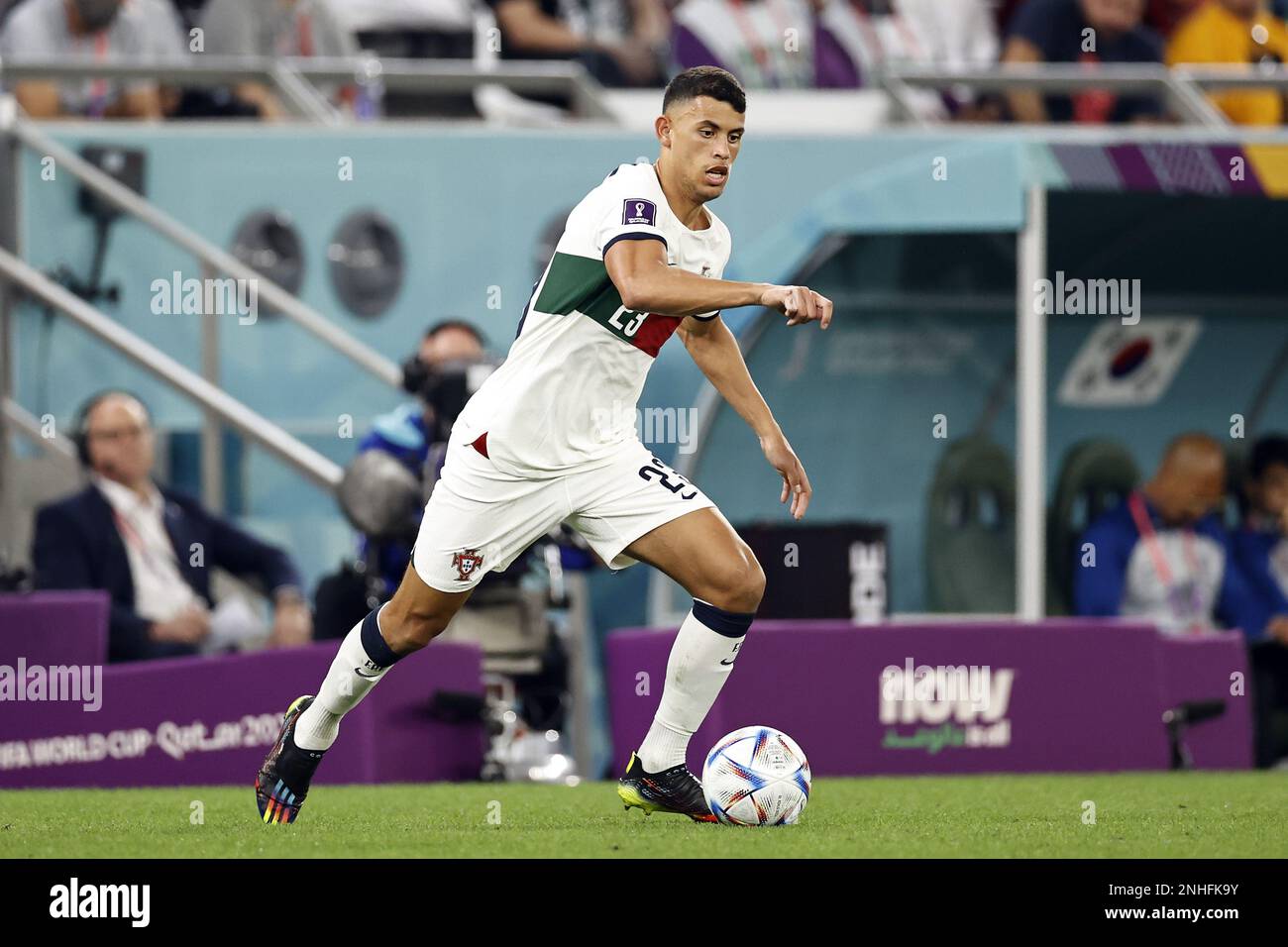 DOHA - Matheus Nunes of Portugal during the FIFA World Cup Qatar 2022 ...