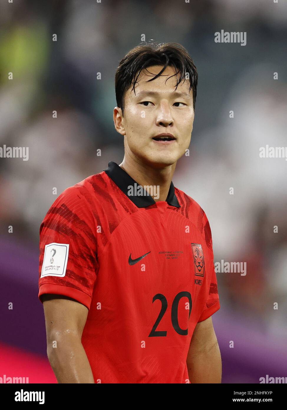 DOHA - Kyung-won Kwon of Korea Republic during the FIFA World Cup Qatar ...