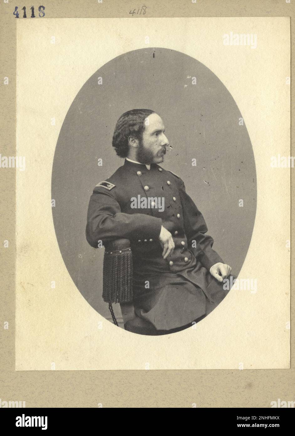 Maj. Henry R. Rathbone 19th Century Mathew Brady, Quartermaster, and ...