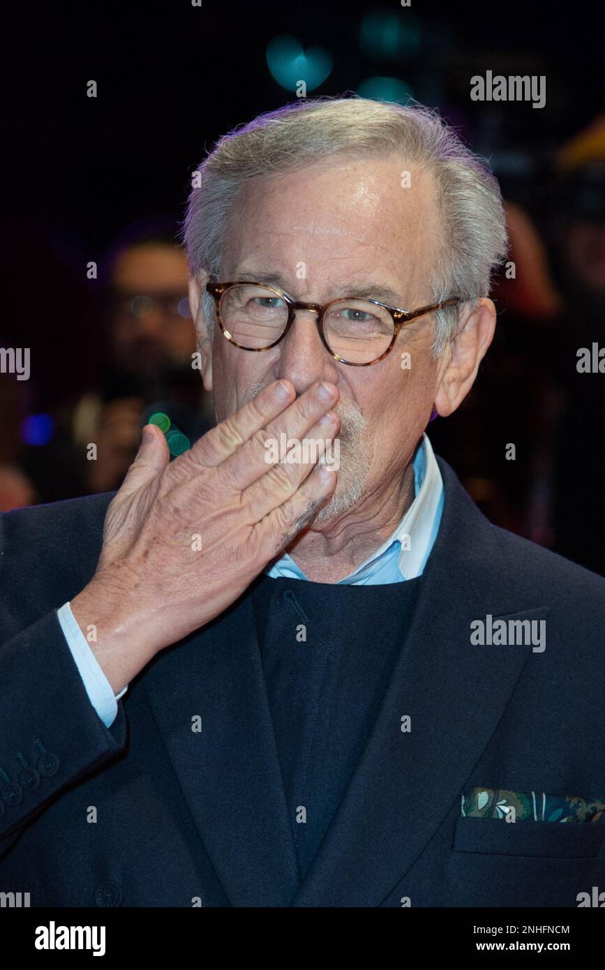 Berlin, Germany. 21st Feb, 2023. Steven Spielberg attending the The ...