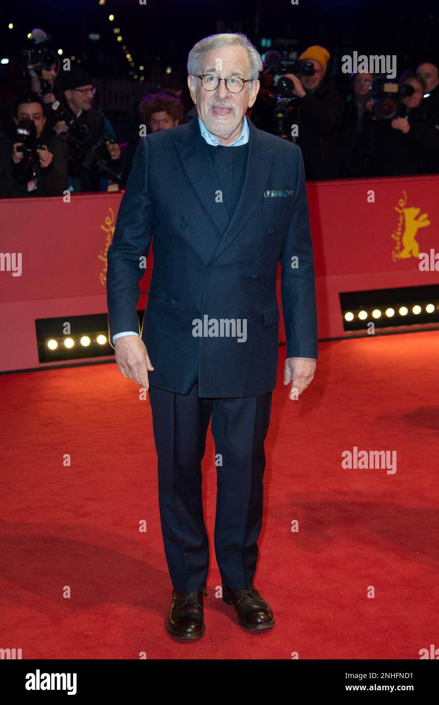 Berlin, Germany. 21st Feb, 2023. Steven Spielberg attending the The ...
