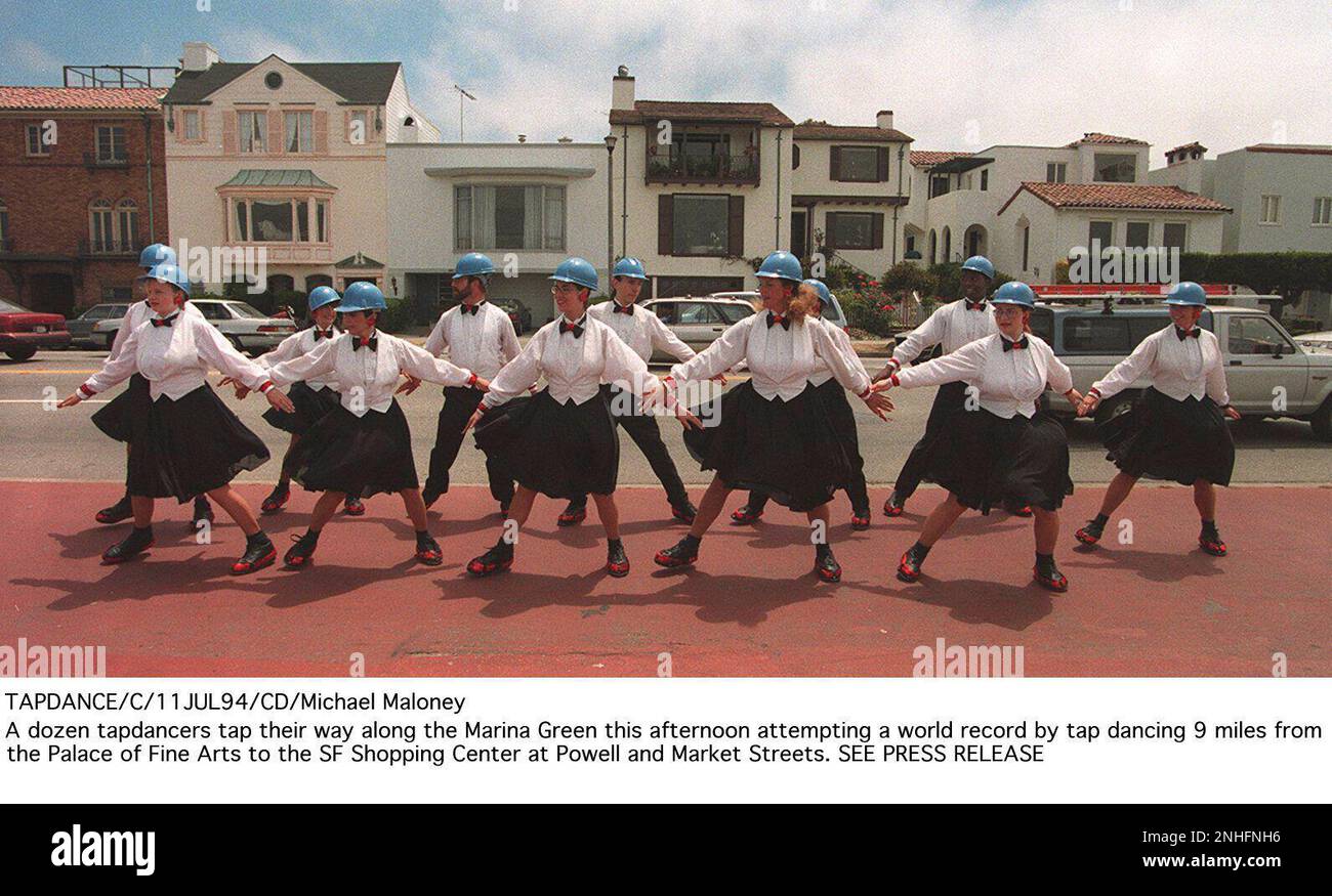 THE SF RAD TAP TEAM LED BY ROSIE RADIATOR TAPPED FOR A WORLD RECORD ...