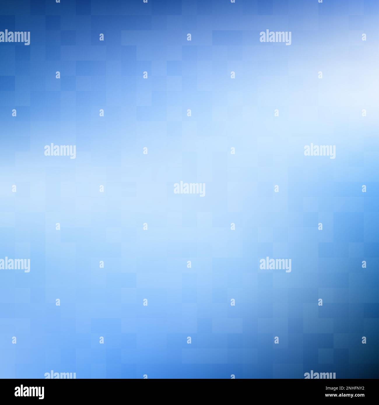 Simple abstract blue background with gradient mesh textured by squares ...