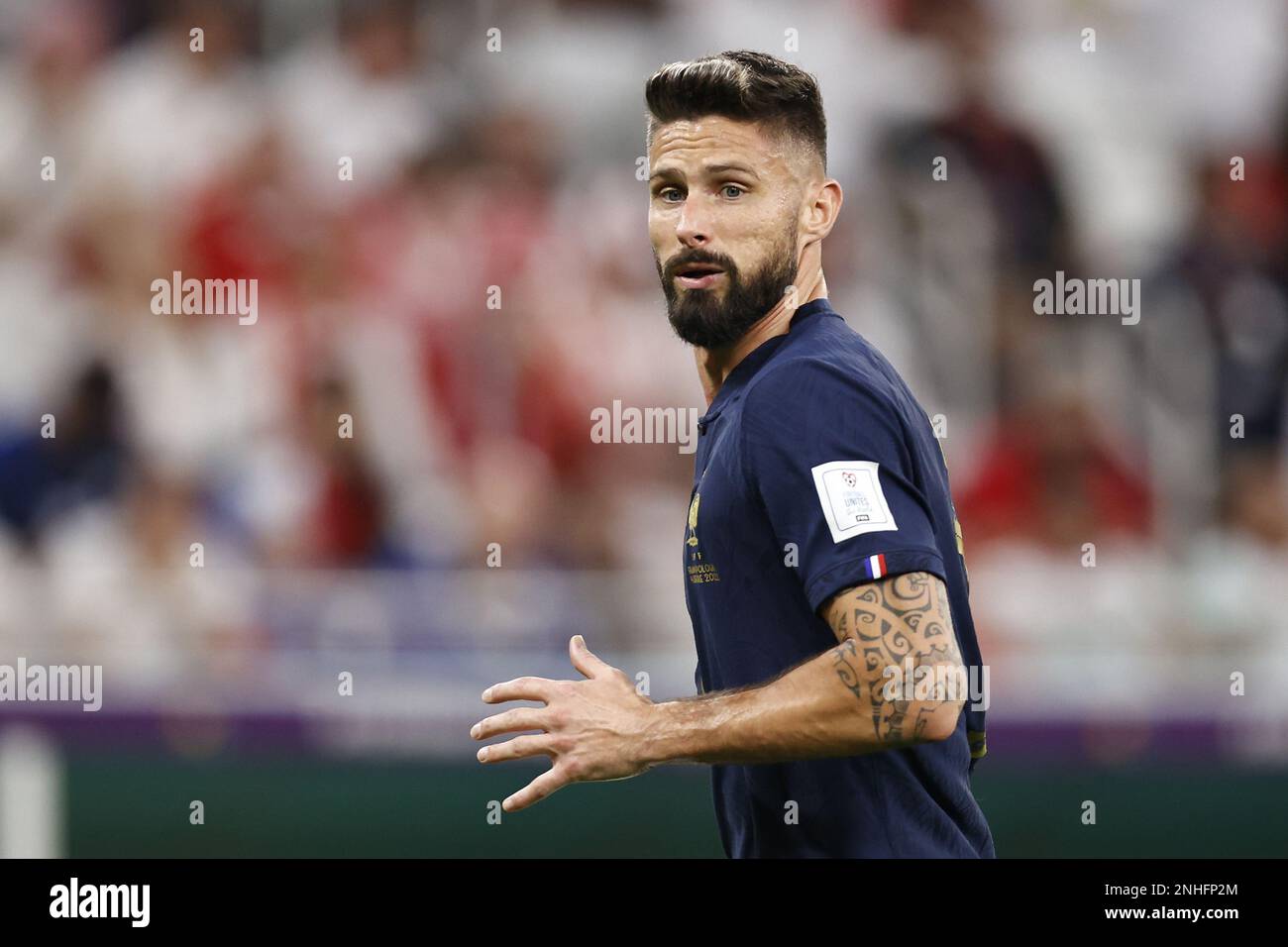 DOHA - Olivier Giroud of France during the FIFA World Cup Qatar 2022 ...
