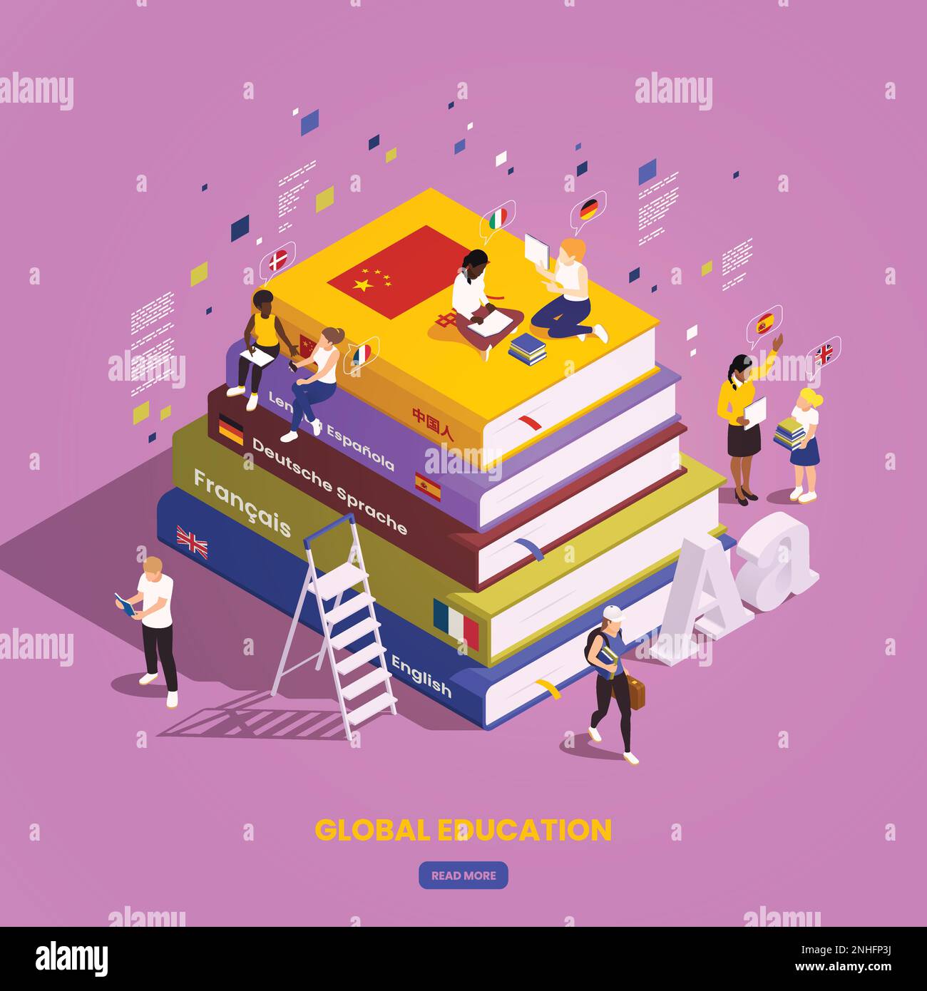 Academic exchange Stock Vector Images - Alamy