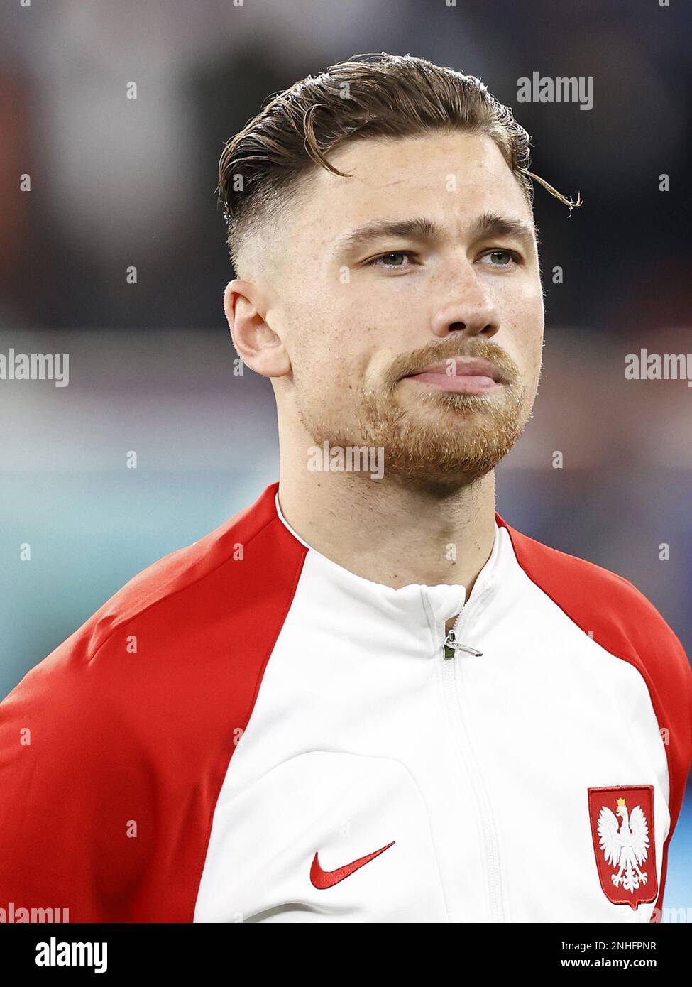 DOHA - Matty Cash of Poland during the FIFA World Cup Qatar 2022 round ...