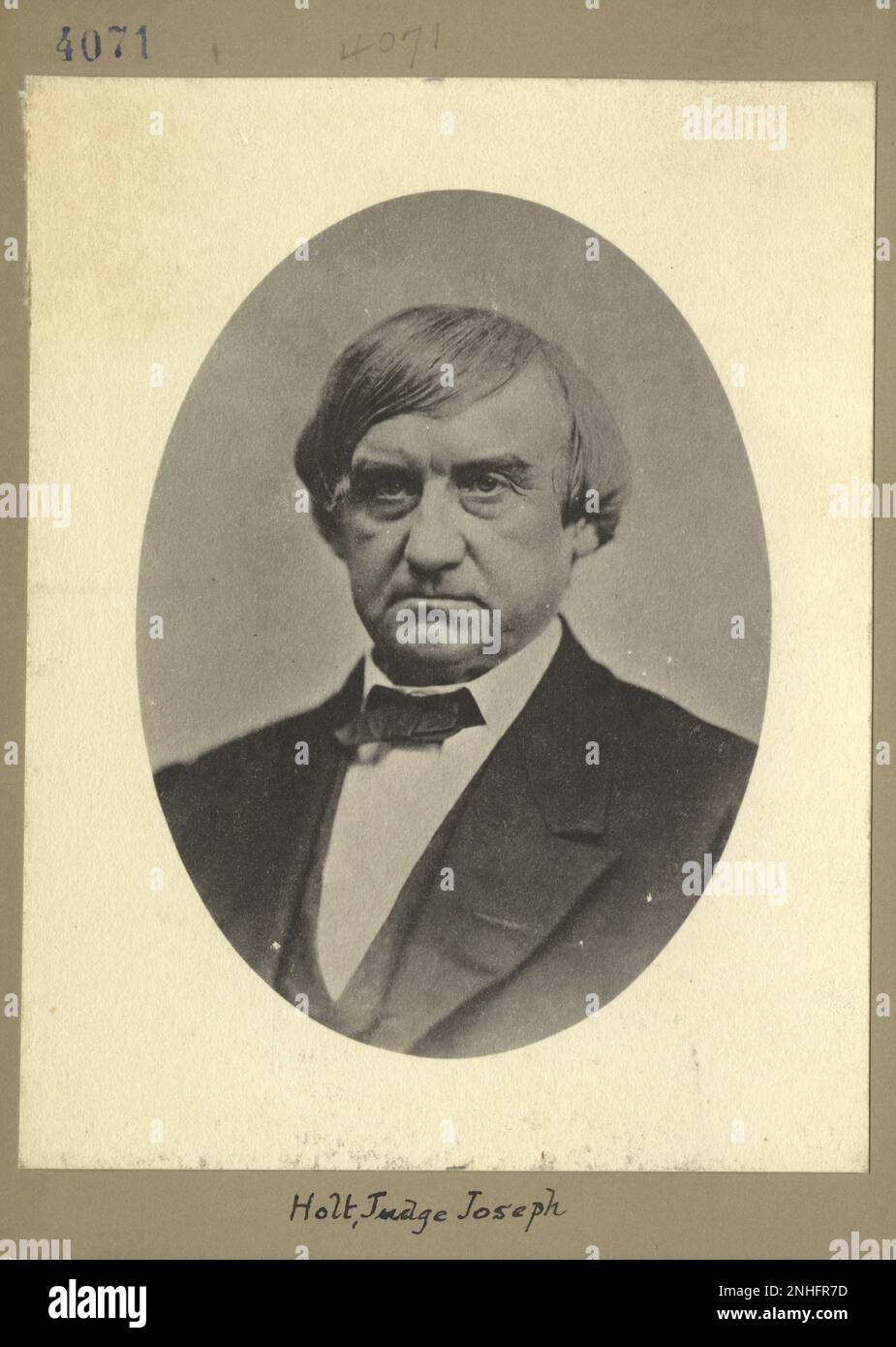 Judge Joseph Holt 19th Century Mathew Brady, Quartermaster, and Other ...