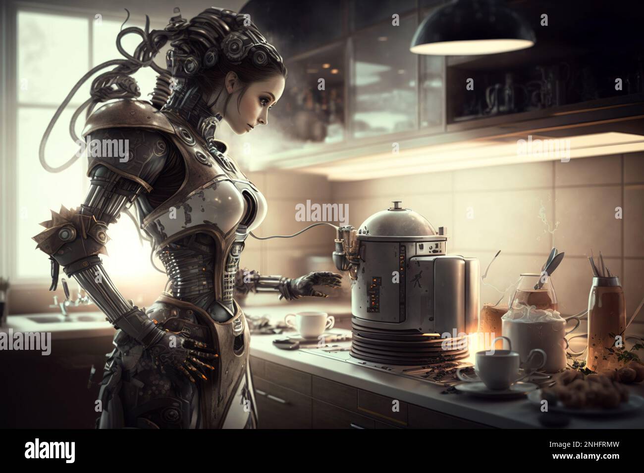 Ai woman hi-res stock photography and images - Alamy