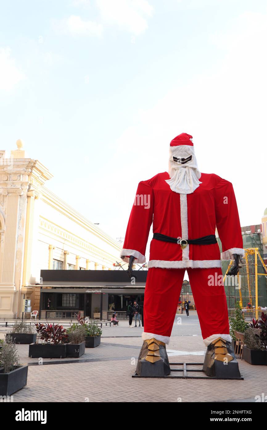 Iron man wearing santa clothes Stock Photo - Alamy