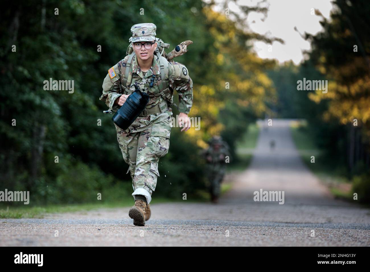 Army Reserve Spc. Faith Araya Rende, a military policeman with the ...