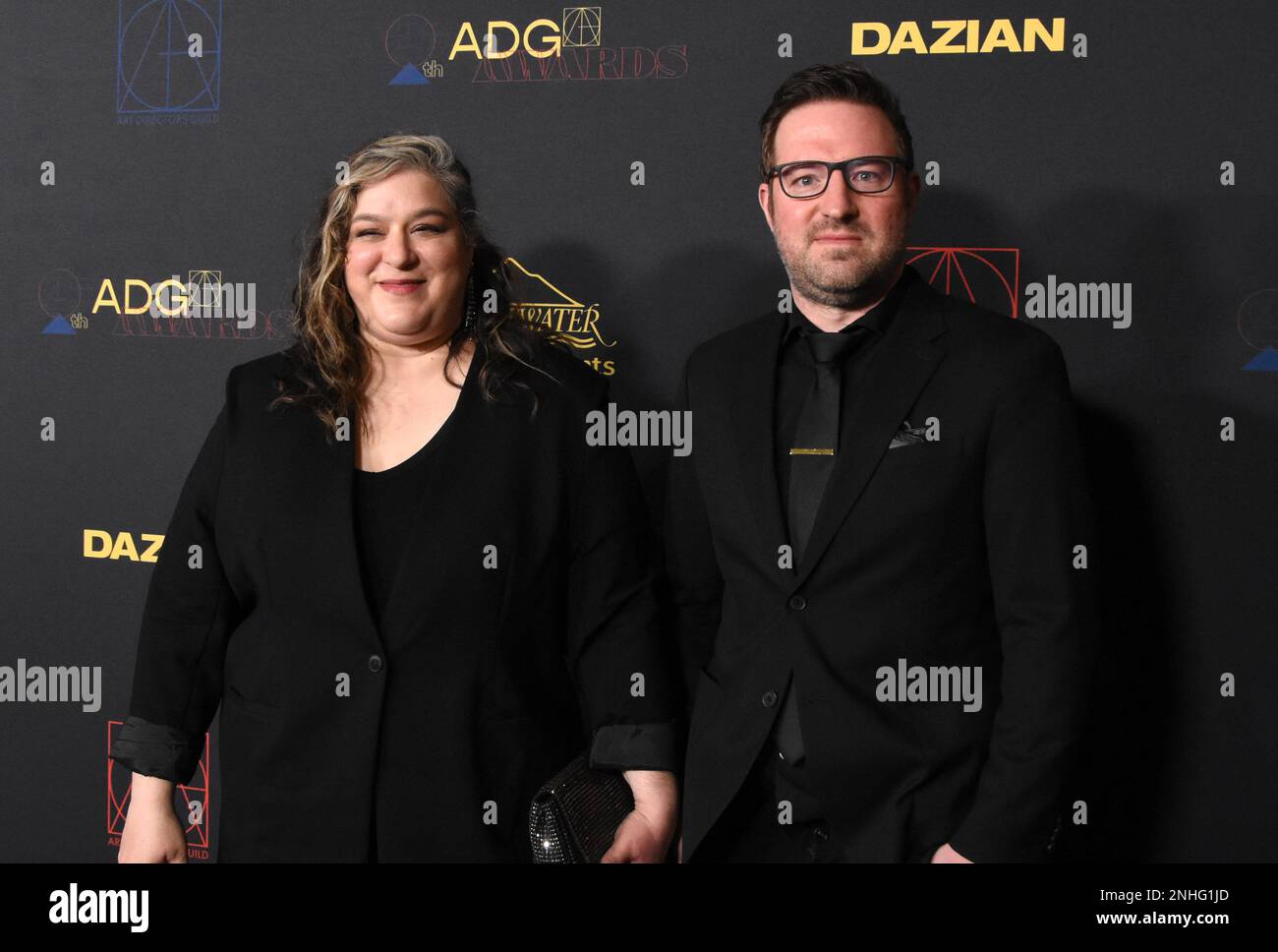 Los Angeles, California, USA 18th February 2023 Shayne Fox and Aaron ...