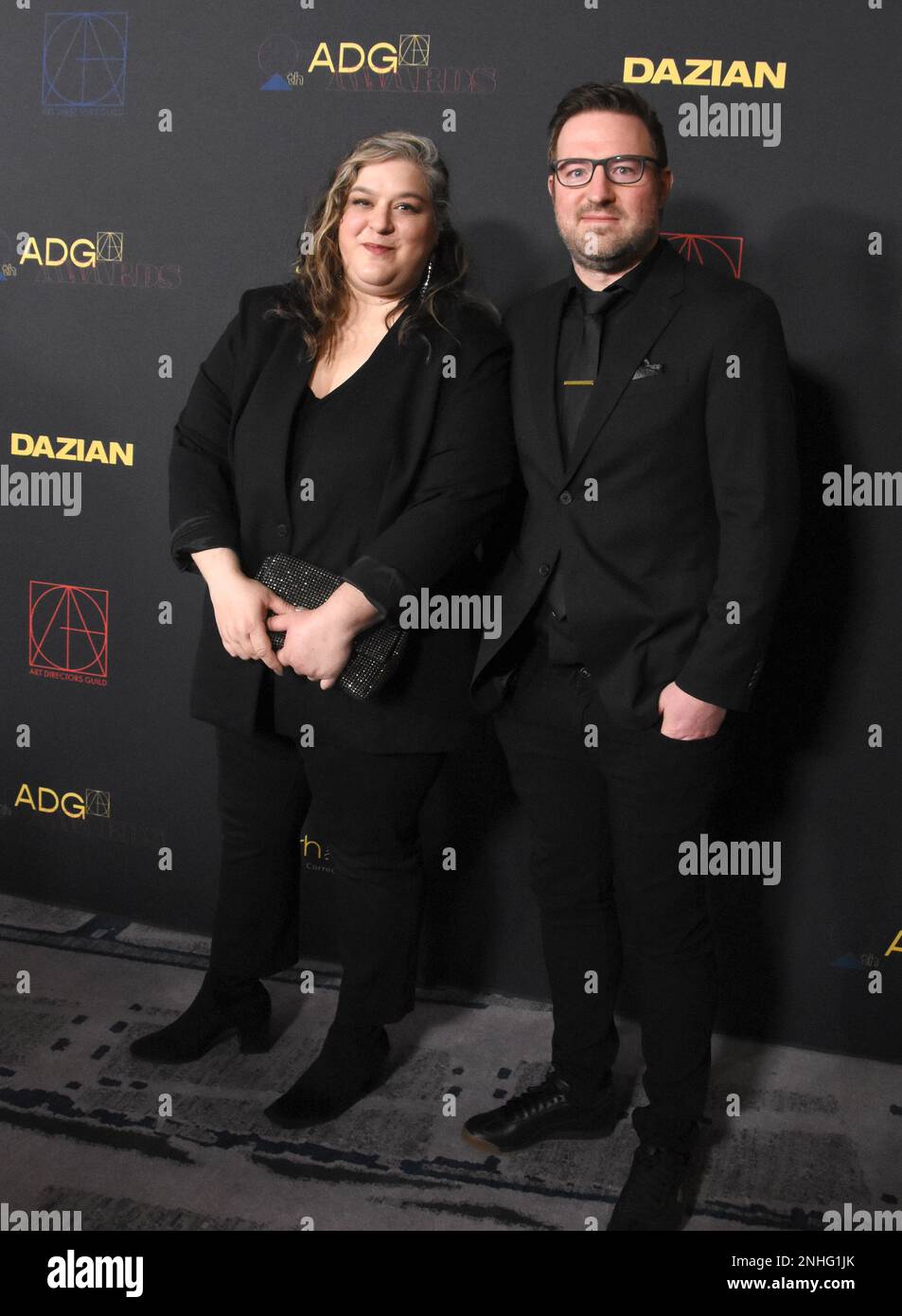 Los Angeles, California, USA 18th February 2023 Shayne Fox and Aaron ...