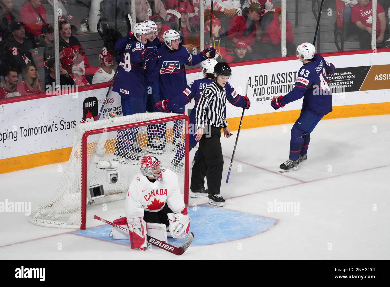 United States' Charlie Stramel, Kenny Connors, Gavin Brindley and Luke ...
