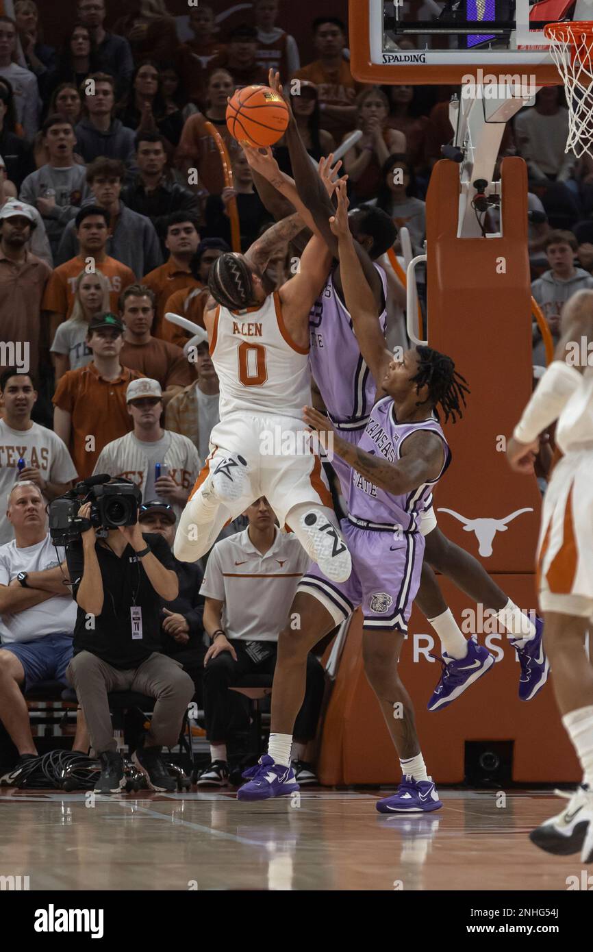 AUSTIN, TX - JANUARY 03: Texas Longhorns forward Timmy Allen (0) is ...