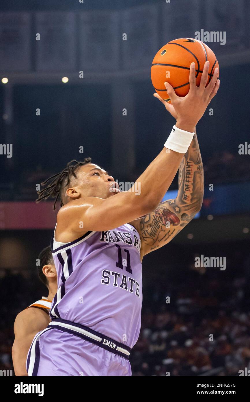 AUSTIN, TX - JANUARY 03: Kansas State Wildcats forward Keyontae Johnson ...