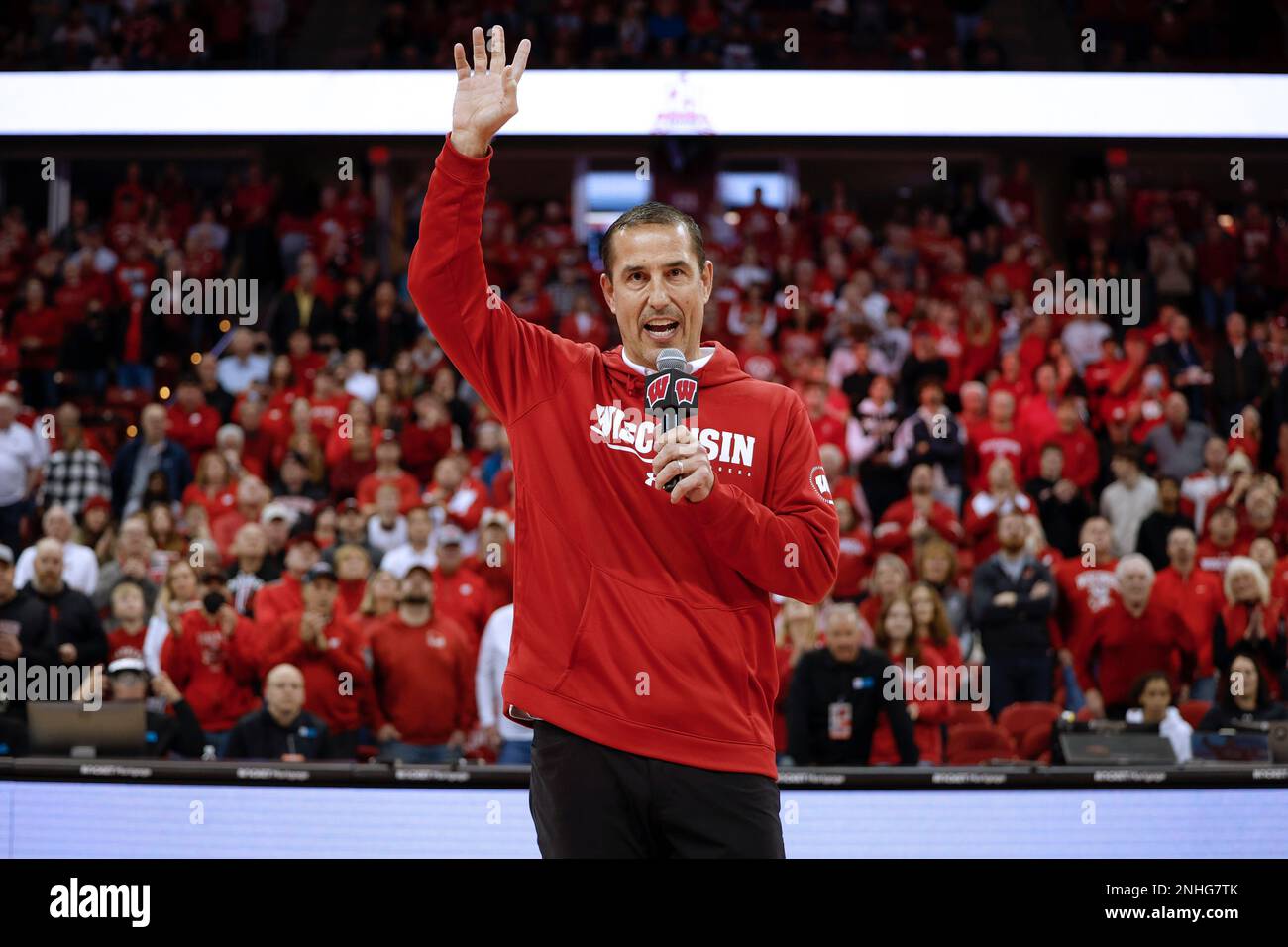 January 3, 2023: Wisconsin Badgers Football head coach Luke Fickell ...