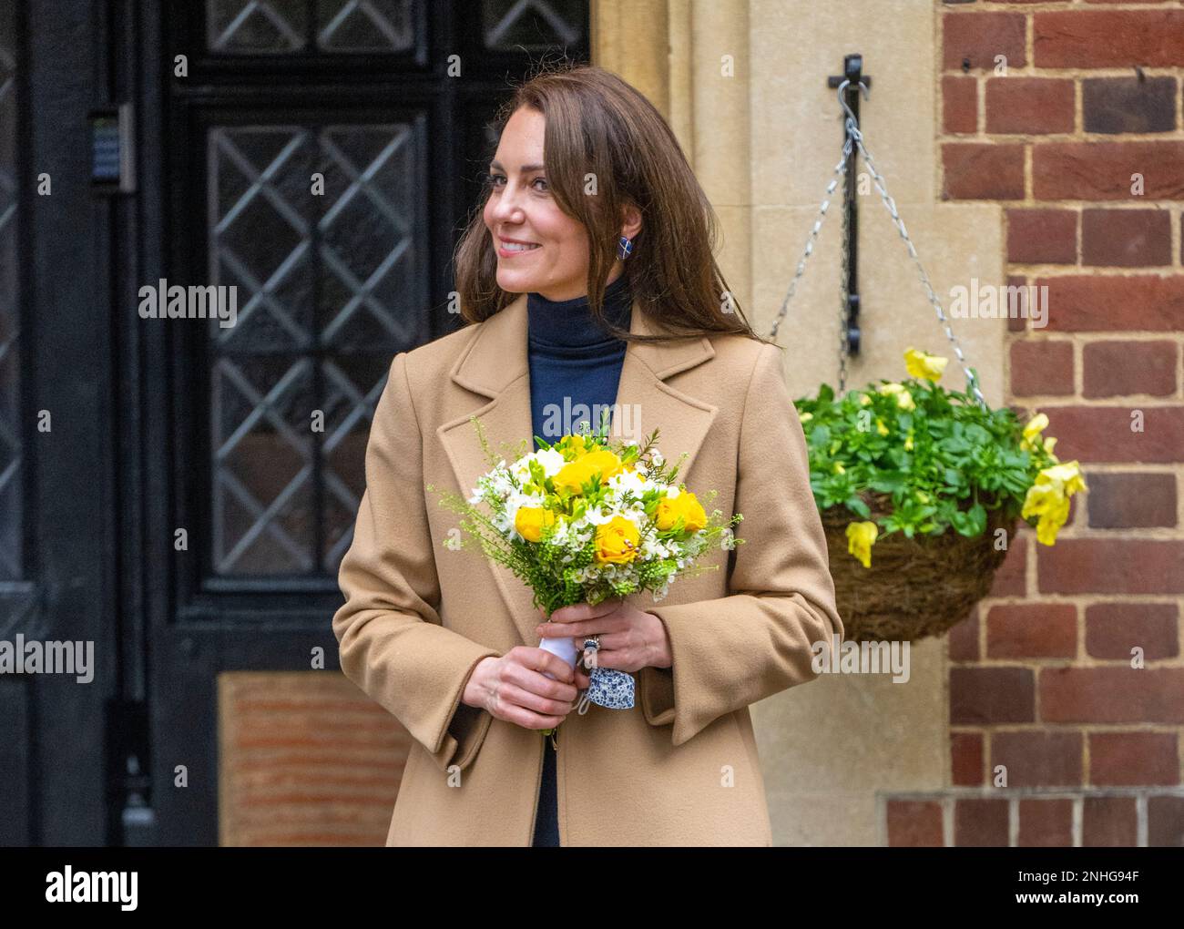 Slough, England. UK. 21 February, 2023. Catherine, Princess of Wales ...
