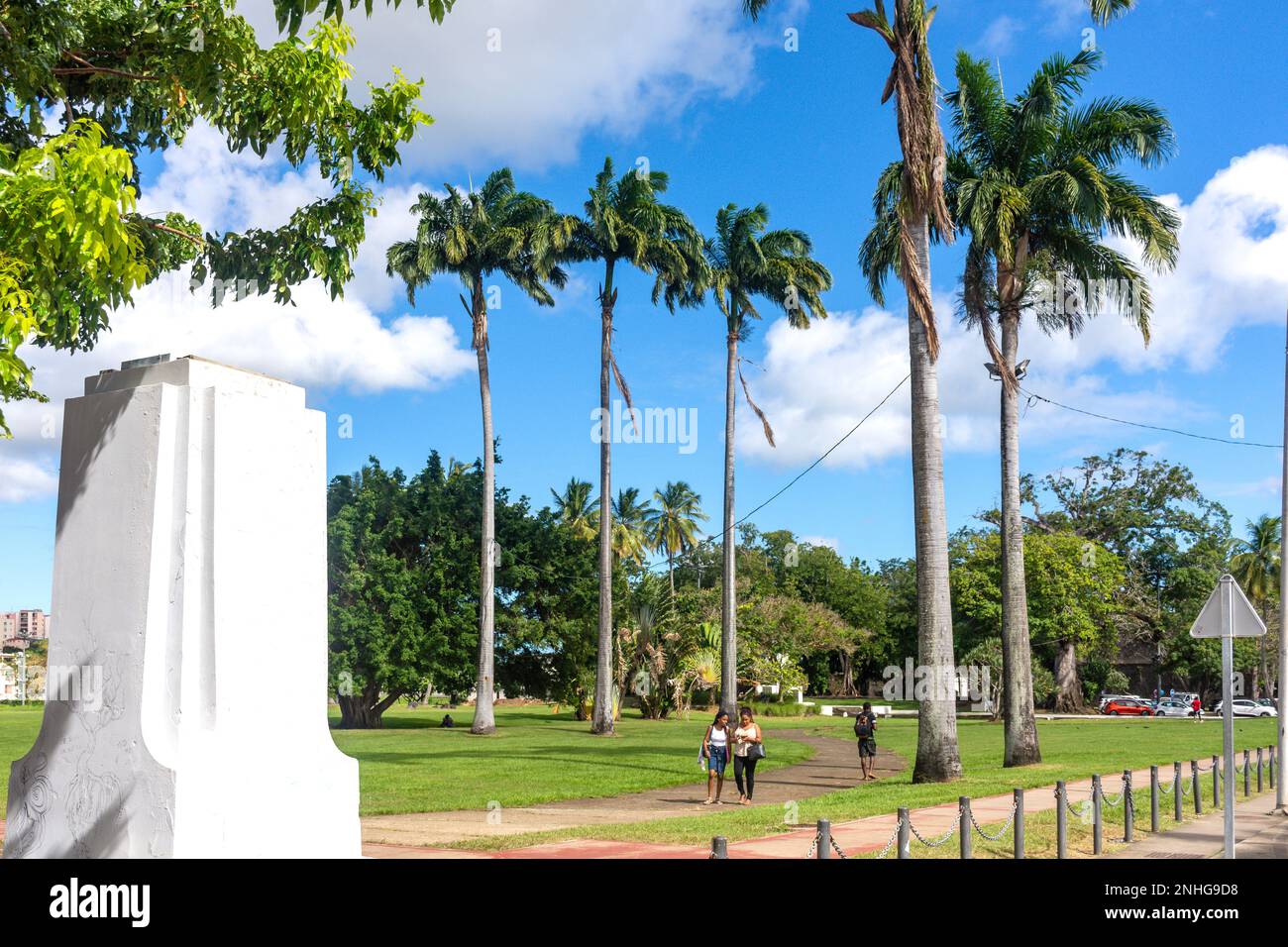 Parc La Savane (La Savane Park), Fort-de-France, Martinique, Lesser ...