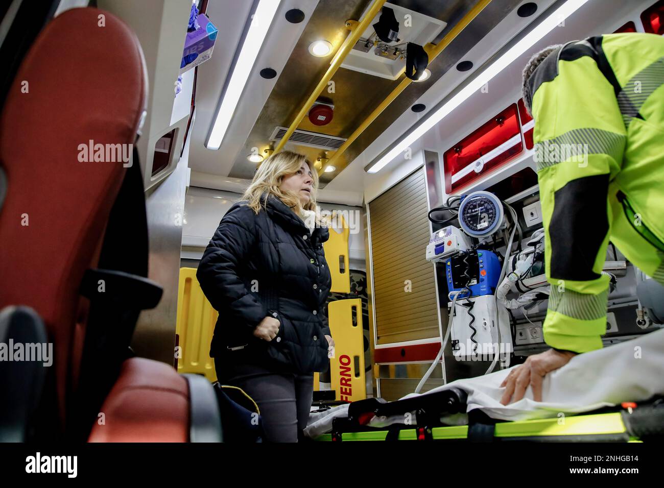 The delegate of Security and Emergencies and municipal spokeswoman ...