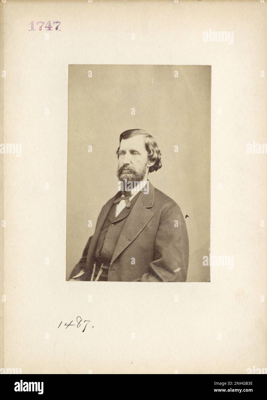 Hon. Peter H. Bell; Tennessee 19th Century Mathew Brady, Quartermaster ...