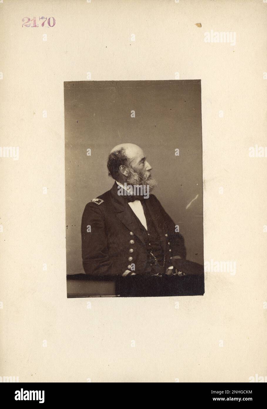 Commodore Charles S. Boggs 19th Century Mathew Brady, Quartermaster ...