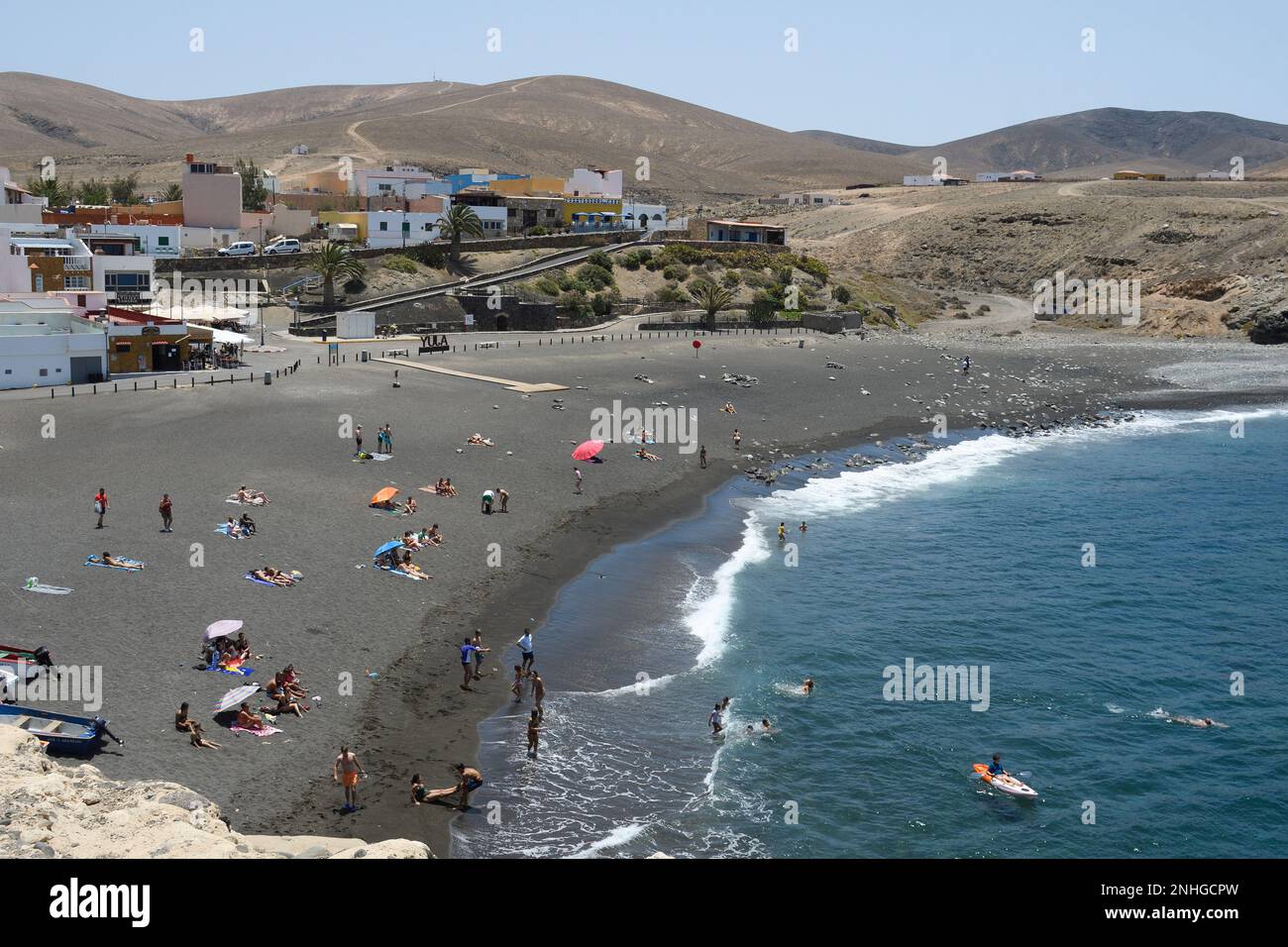 Panoramic view of Ajuy beach in Fuerteventura Stock Photo - Alamy