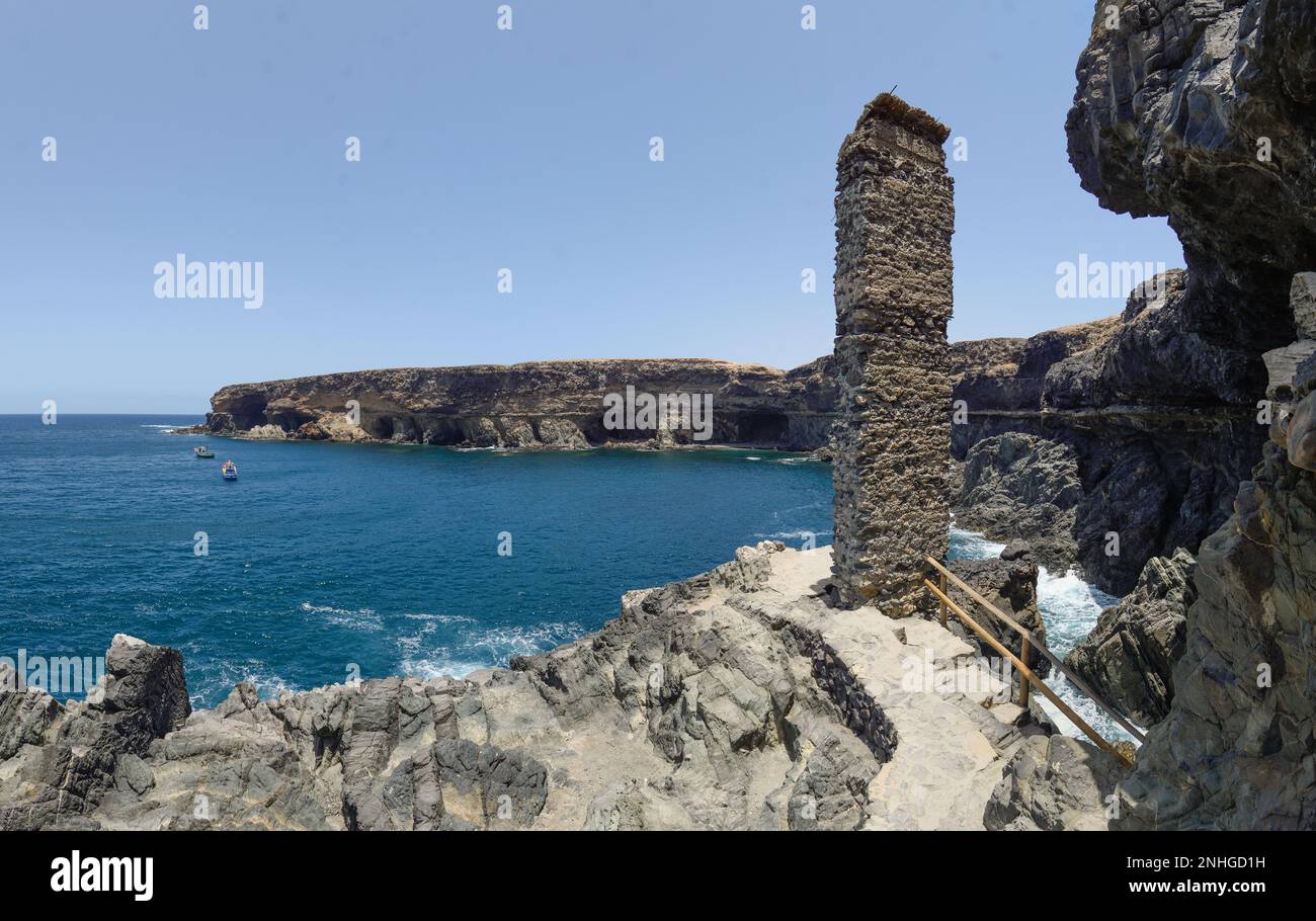 Ajuy Caves in Fuerteventura Stock Photo - Alamy