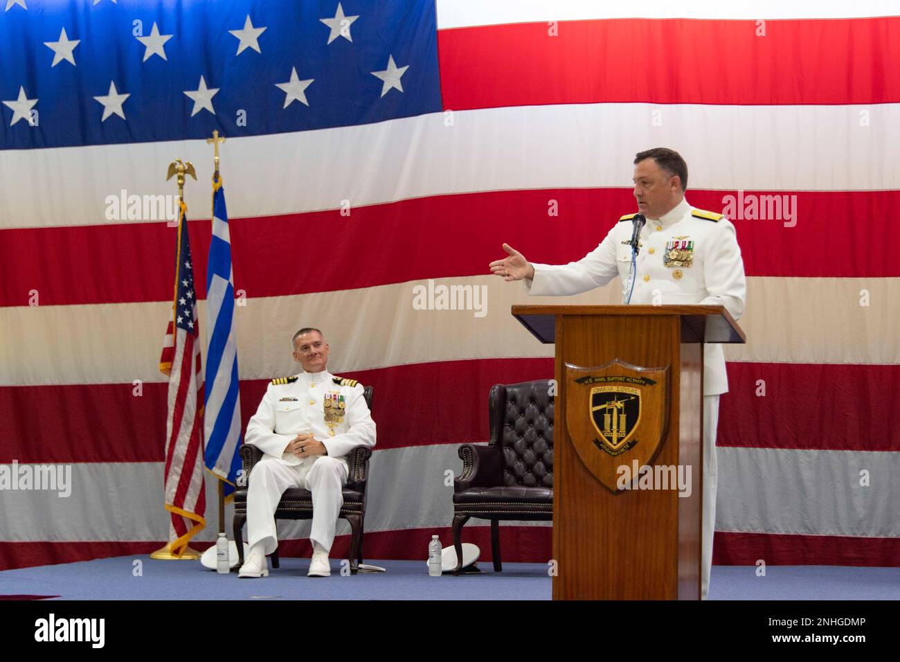 Commander u s naval forces europe hi-res stock photography and images ...